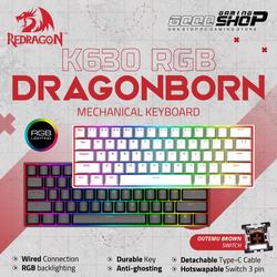 Promo Redragon Mechanical Gaming Keyboard RGB DRAGONBORN - K630RGB ...