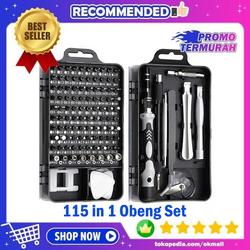 Promo ISKU Obeng Set 122 In 1 Obeng Hp Laptop Komputer Alat Service Reparasi - Jakarta Utara ...