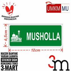 Jual sign stiker mushola / sticker musholla 30x7cm - Jakarta Barat ...