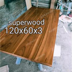Jual Top table - daun meja fjl jati solid bisa custom ukuran papan kayu ...