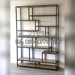 Jual partisi ruangan industrial besi holo dan kayu jati - Kab. Jepara ...