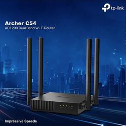 Promo Tp-Link Archer C54 AC1200 Dual-Band Wi-Fi Router TpLink Archer C ...