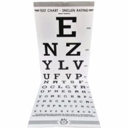 Jual Snellen Chart - Bagan / Poster Tes Mata Minus / Snellen Eye Chart ...