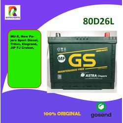 Jual Aki Mobil GS ASTRA 80D26L MF 12v 70Ah Original Accu kering ...