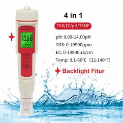 Jual EZ9908 PH TDS EC Temperature Meter Tester ATC EZ-9908 Suhu ...