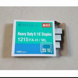 Jual Isi Staples Max 1215 FA-H/ML / isi staples max 23/15 ( 15mm ...