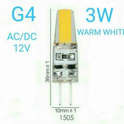 Jual Lampu Halogen Kacang led 3w G4 / mr16 COB 12V / 220V mini terang ...