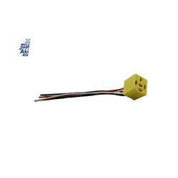 Jual SOCKET RELAY / SOKET / RUMAH RELAY + CABLE / KABEL KAKI 4 FEMALE ...