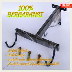 Jual gantungan sepeda tempel dinding /besi gantungan sepeda di tembok ...