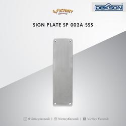 Jual SIGN PLATE DEKKSON SP 003N HDL SSS - Jakarta Barat - genhardware ...