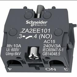 Jual Auxiliary Contact Blok ZA2EE102 2(NC) Schneider Kontak Blok XA2 ...