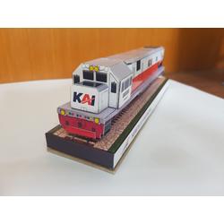 Jual DIY Papercraft kertas Kereta Api Indonesia CC201 - Kota Bandung ...