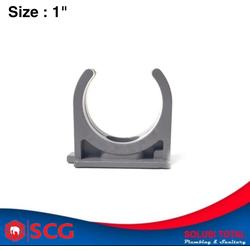 Jual Klem Pipa 1” inch SCG/Pipe Clip 1 in Pvc SCG/Bracket Pipa/Pipe ...