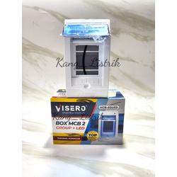 Jual BOX MCB 2 GROUP IB OB LED INDICATOR / RUMAH BOX PANEL MCB / FUSE ...