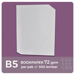 Jual KERTAS | KERTAS BOOKPAPER | 72 GR | A5 | 1 RIM | BOOK PAPER ...