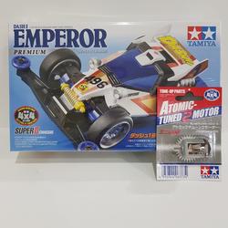 Jual TAMIYA 95296 15489 DASH 1 EMPEROR BLACK & ATOMIC TUNED 2 MOTOR PRO ...