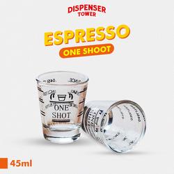 Jual Espresso shot glass - gelas takar kopi sloki - gelas ukur coffee ...