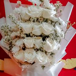 Jual Bunga mawar segar/tangkai_bucket mawar wisuda murah bandung ...