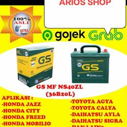 Jual Aki Mobil / Battery GS ASTRA Type GS MF 36B20L / NS40ZL 12V 35AH - Jakarta Timur - Eka Jaya ...