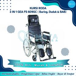Jual Kursi Roda GEA FS 609 - Kursi Roda 2in1 / 2 in 1 - GEA FS609 - Kab ...