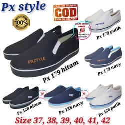 Jual SEPATU SLIP ON PX STYLE PUTIH / PABRIK / FARMASI / KUNGFU - px ...