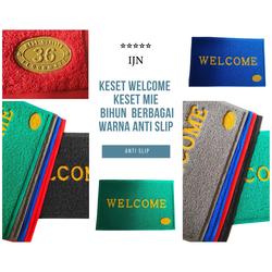 Jual Keset Karpet PVC Mie / Keset Lobby Keset Bihun Motif WELCOME 60x90 ...