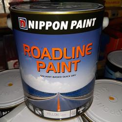 Jual CAT JALAN ROADLINE PAINT NIPPON SOLVENT BASED QUICK DRY 5 KG ROAD ...