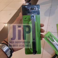 Jual TEKIRO Pisau Cutter / TEKIRO Cutter Knife - 18mm - Kota Tangerang ...