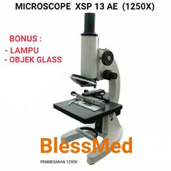 Jual Mikroskop Lanjutan Siswa 1250x Microscope XSP 13A With Lamp - 104 + LAMPU - Jakarta Barat ...