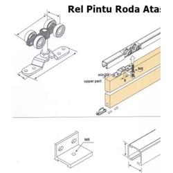 Jual REL PINTU RODA ATAS 210 / 240 / 270 / J3 / J4 / J5 PINTU SLIDING ...