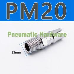 Jual PM20 PM-20 Quick Coupler Connector kompresor Drat Male 1/4 " KD35 ...