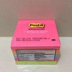 Jual Sticky Note Post it 3M 654 Warna 76 x 76mm (654PK) - Jakarta Utara ...