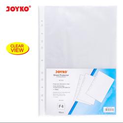 Promo Joyko Sheet Protector A4 F4 / Plastik PP Pocket A4 F4 Joyko Folio ...