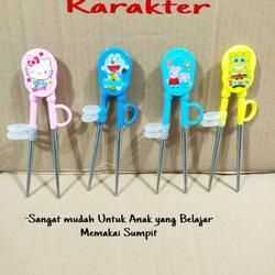 Promo Sumpit Anak Karakter/Chopstick Trainer Untuk Anak Belajar Pake ...