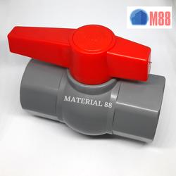 Jual STOP KRAN PVC HPP 1/2 INCH BALL VALVE PLASTIK PVC BV 0.5 DIM KERAN AIR - Kota Surabaya ...