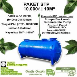 Jual PAKET Tangki IPAL Sewage Treatment Plant STP BIOTECH 5000L / 5M3 ...