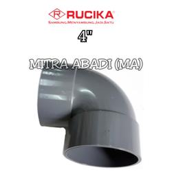 Jual Knee 4 inch / Elbow / Keni PVC 4 inch (D) RUCIKA WAVIN - Jakarta ...