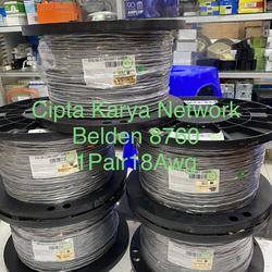 Jual kabel belden 8760 twisted shielded 1 pair 18 awg / belden 8760 18 awg - Jakarta Pusat ...