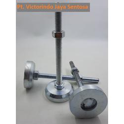 Jual Heavy Duty Adjuster Foot with Anti Slip Kaki Meja Stainless Steel ...