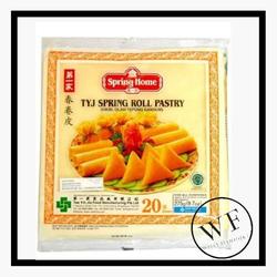 Jual TYJ Spring Roll Pastry / Kulit Lumpia/ Spring roll Skins 20sheets ...