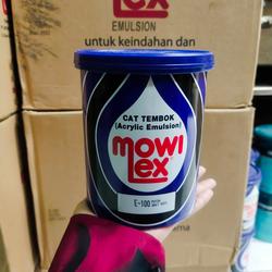 Jual Cat Tembok Interior Mowilex Emulsion Hitam & Putih 1Kg - Putih ...
