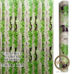 Jual Home Wallpaper Sticker Dinding Daun Rambat Hijau - 45cm x 10 m - Jakarta Barat ...