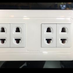 Jual Panasonic Stop Kontak + Saklar 4 Gang Inbow WEJ7823 + 5531 Wide ...