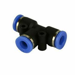 Jual FITTING ANGIN T / TEE FULL HITAM HPE -6 SELANG 6MM SEMUA - Jakarta ...