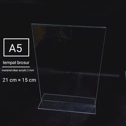 Promo Tempat Brosur / Tent Holder / Tent Card Akrilik Display A5 ...