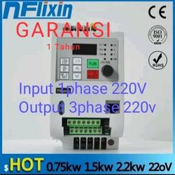 Jual Inverter 2.2kw 3hp input 1phase 220v output 3phase 220v - Kota Tangerang - Cahaya Aero ...