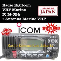 Jual Original Ori Radio Rig Icom IC M220 M-220 Include Antenna VHF ...