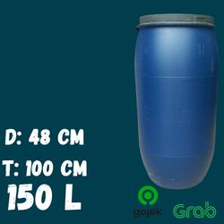 Jual Tong / Drum Air / Drum Tempat Sampah Plastik Tebal 150 Liter L ...
