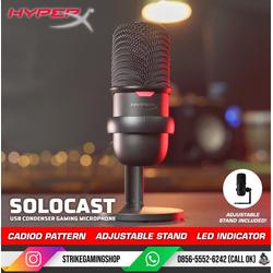 Promo HyperX Solo Cast Gaming Microphone Hyper X Kingston Usb Mic SoloCast - Black Cicil 0% 3x ...