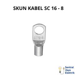 Jual Kabel Skun 16 - 8 / Cable Lug 16 mm / Skun Kabel SC 16 Lubang 8 - 16 - 10 - Jakarta Pusat ...
